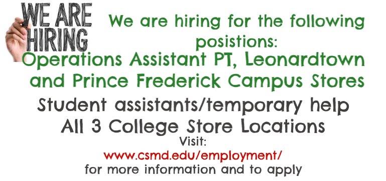 Welcome | CSM College Store